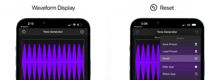 Using the Tone Generator App - TMSOFT